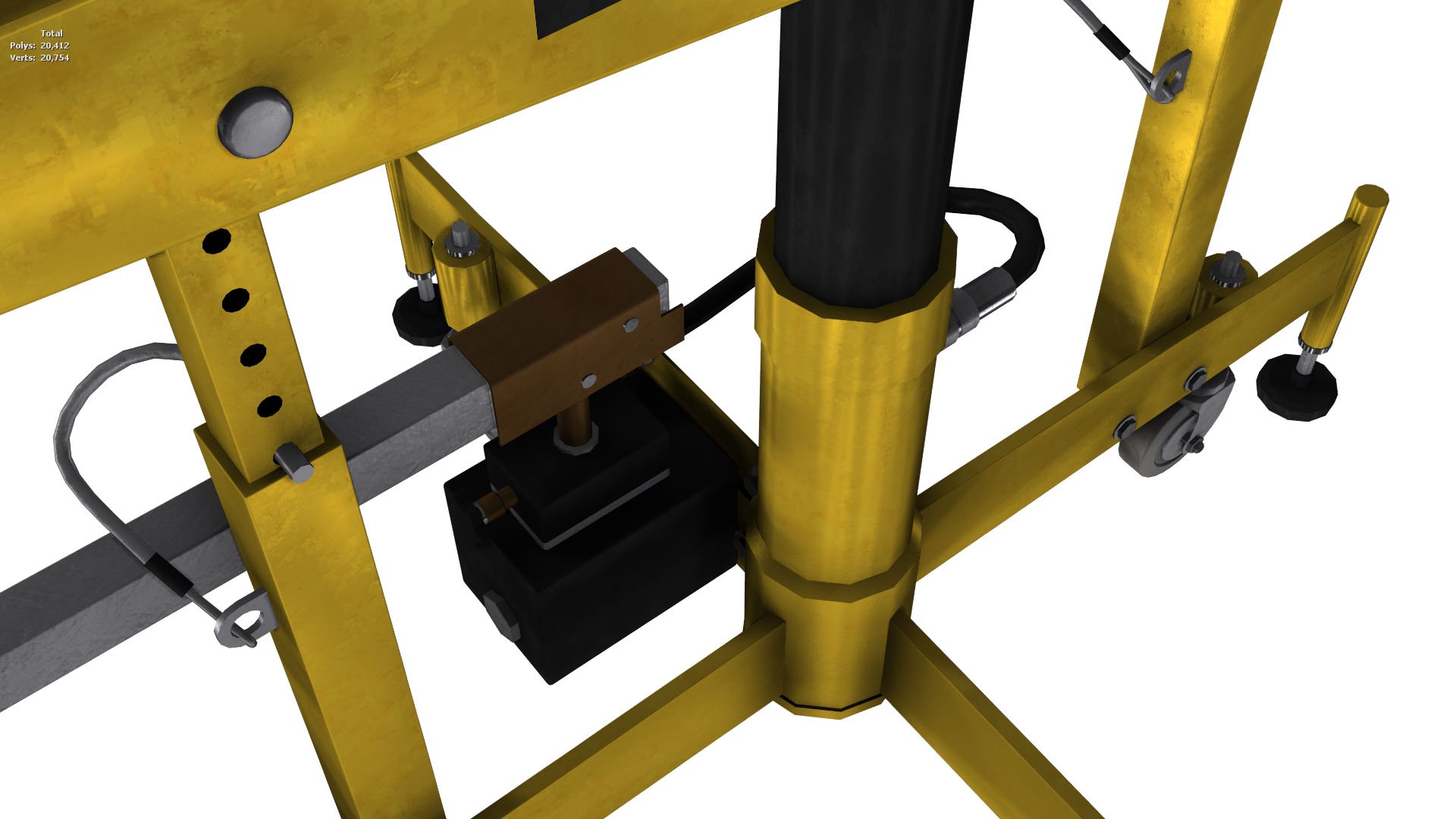 UAV Aircraft Tripod Jack 3D - TurboSquid 2203922