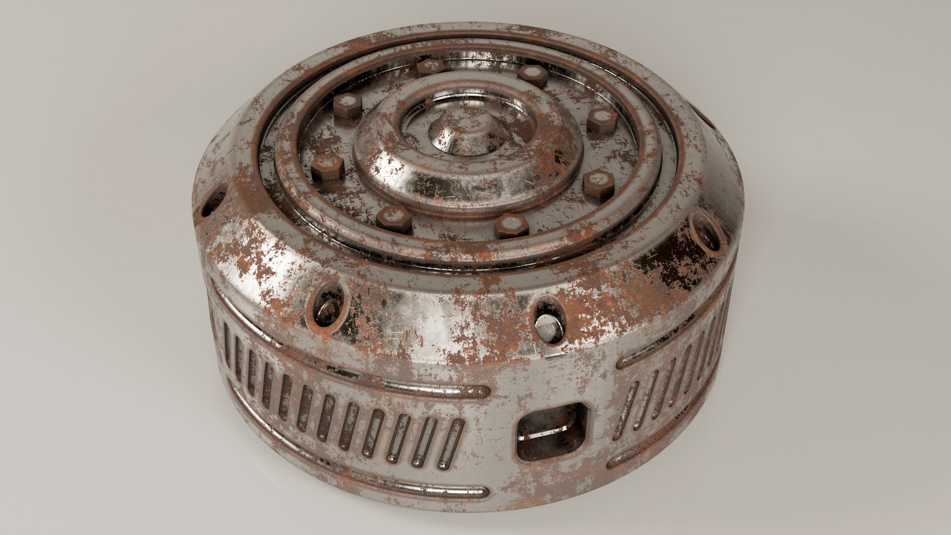 3D model Rusty Mechanical Prop 1 - TurboSquid 2172147