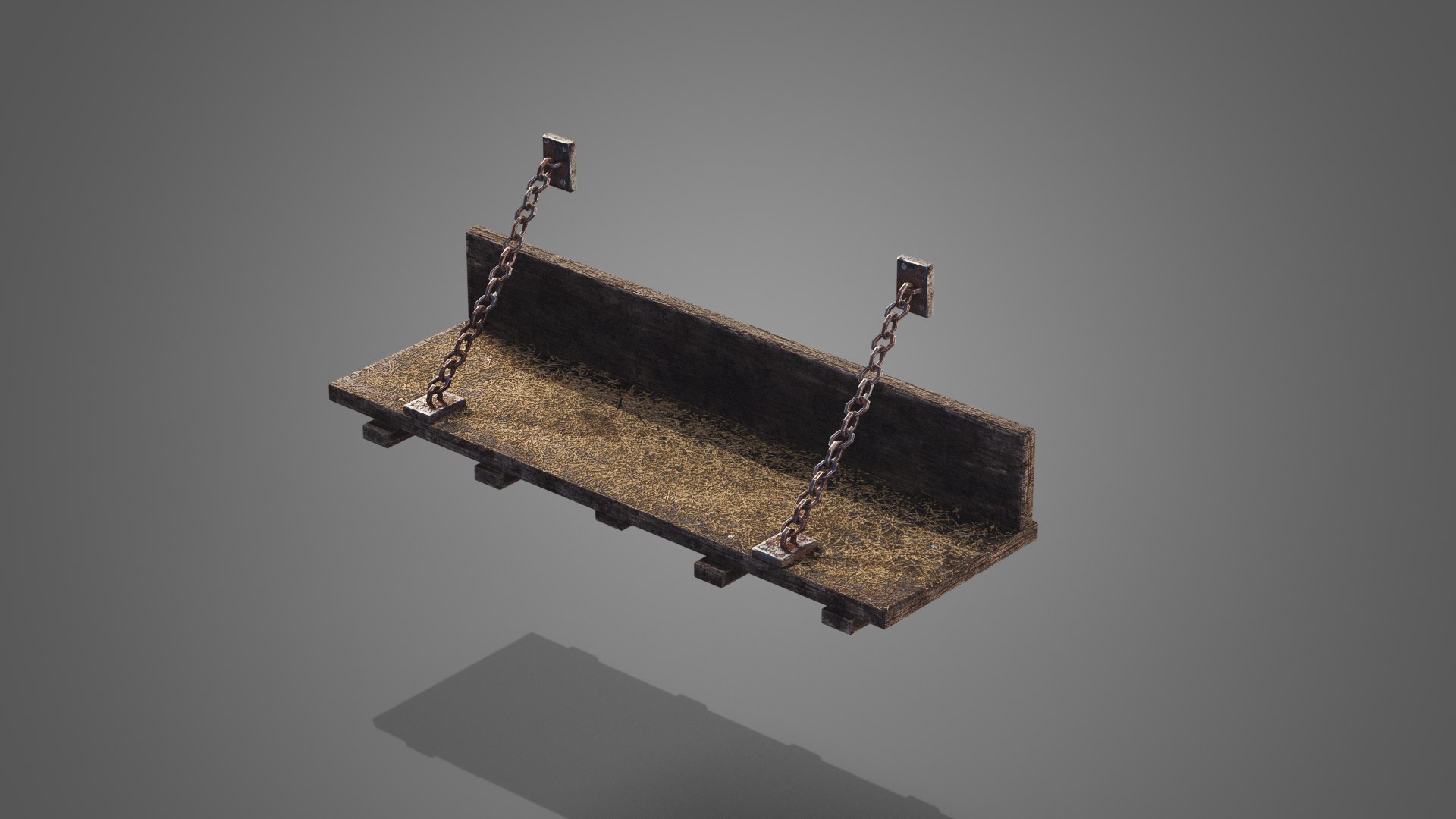 3D Model Prison Bed - TurboSquid 2019272
