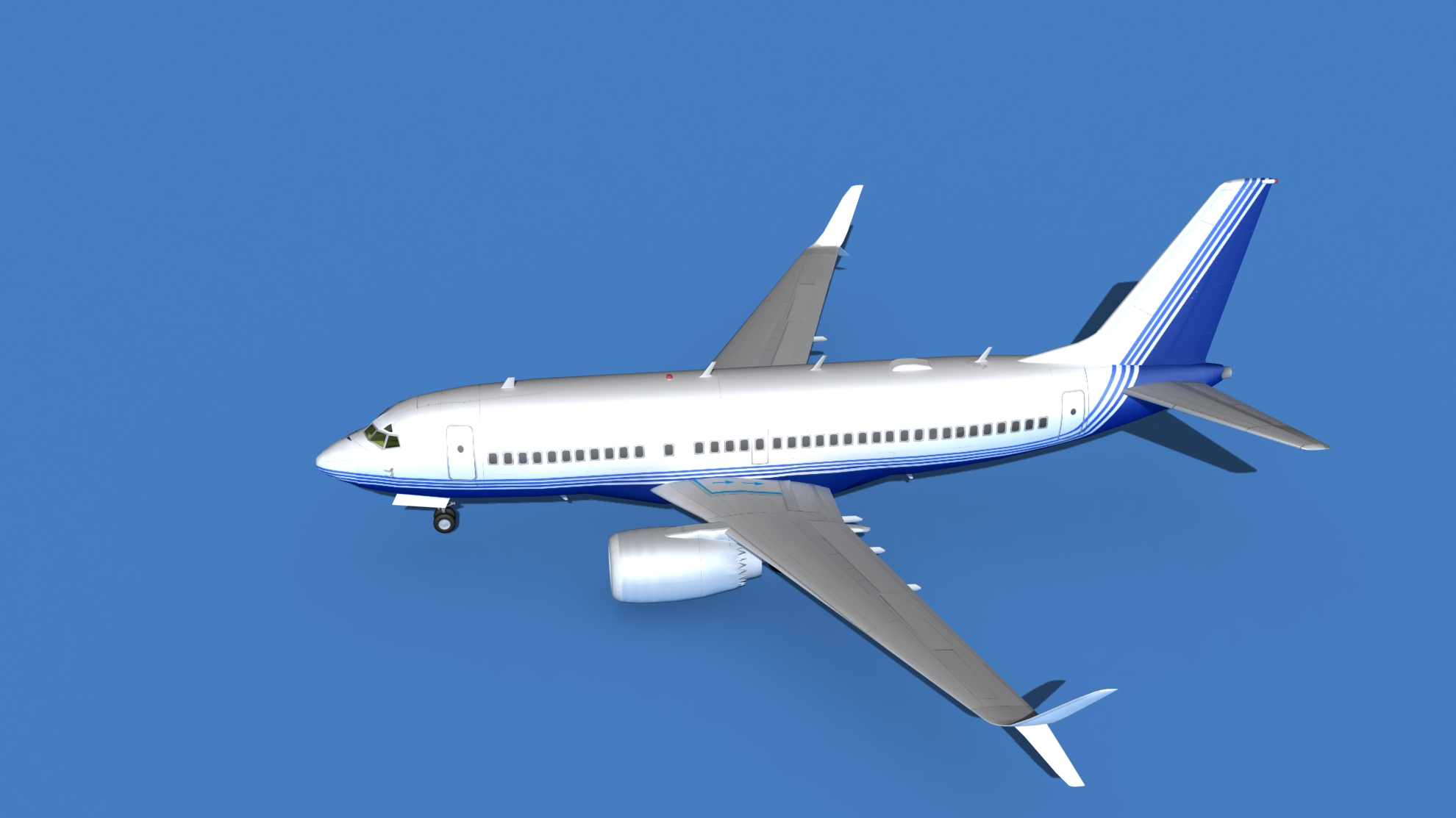 3D Boeing 737 Max 7 Corporate 3 model - TurboSquid 1758594