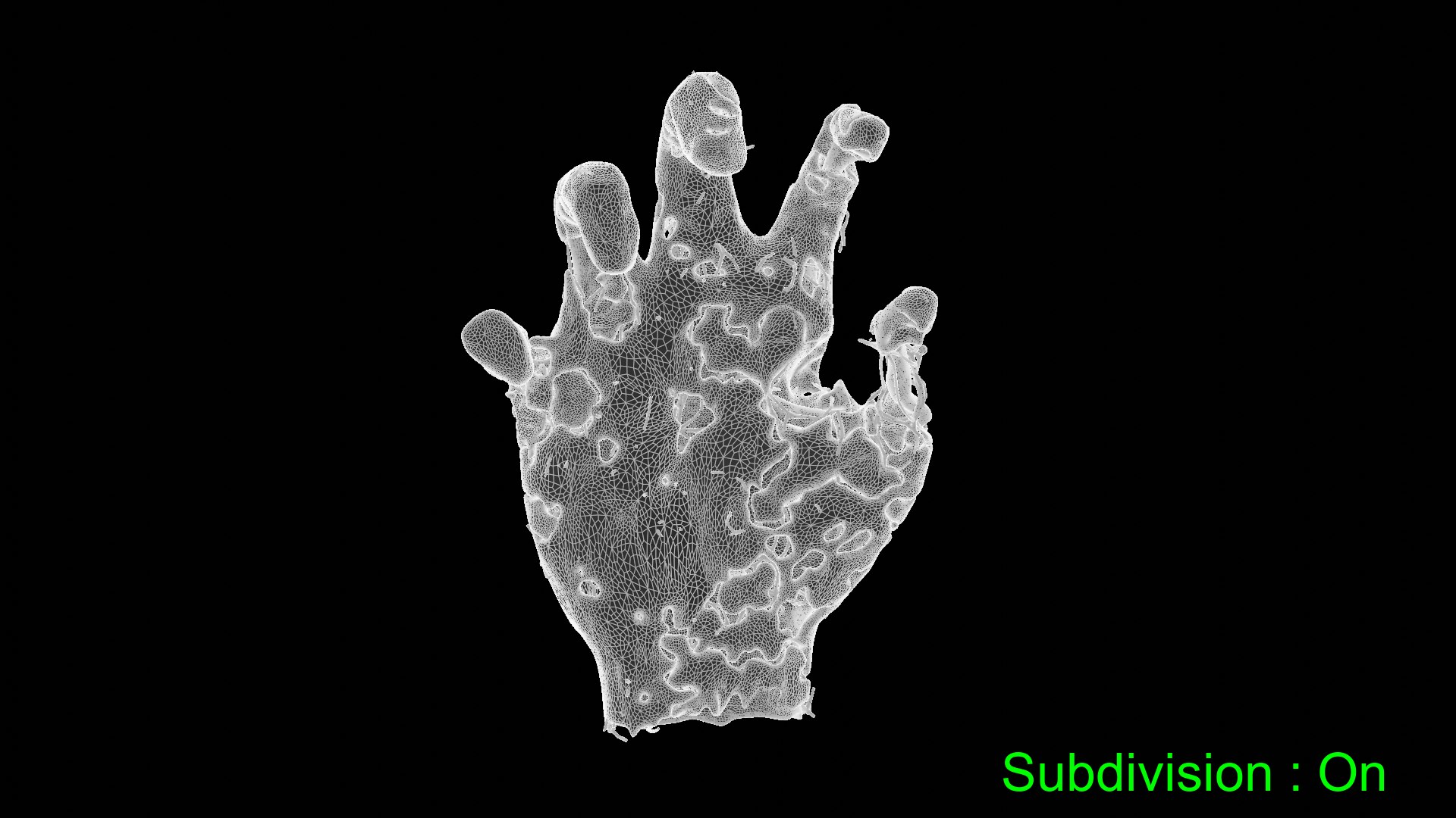 Dirty Infected Hand 3D - TurboSquid 1397335