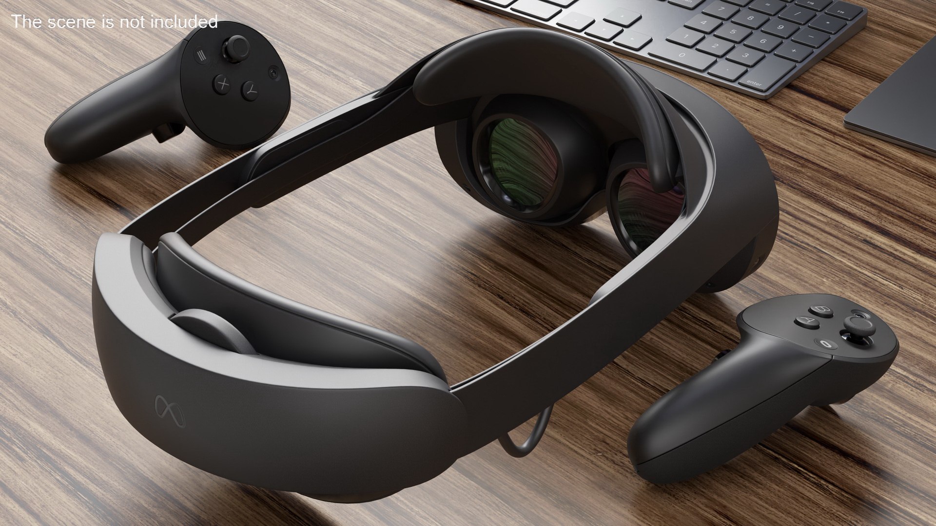 3D Model VR Headset Meta Quest Pro With Controllers - TurboSquid 2199155