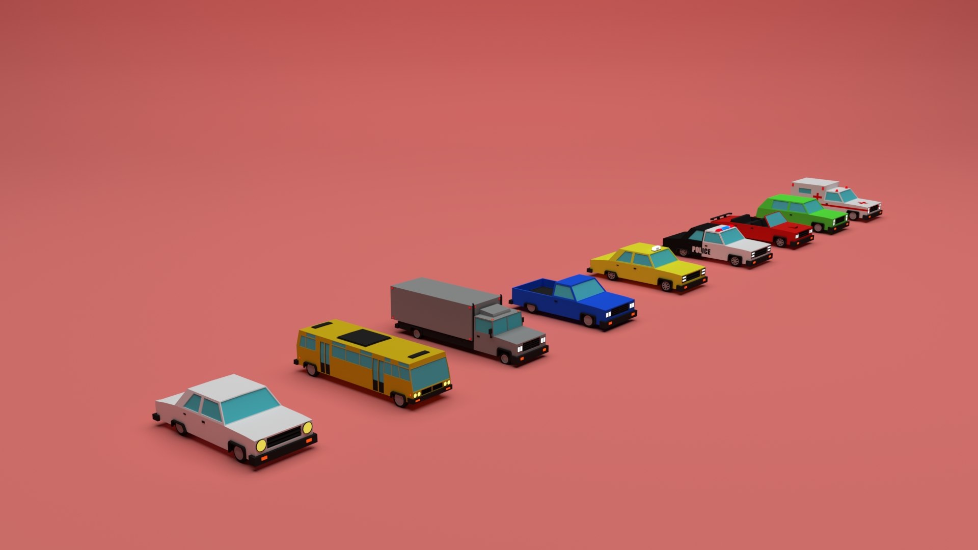 Blender Car 3D Model - TurboSquid 1428514