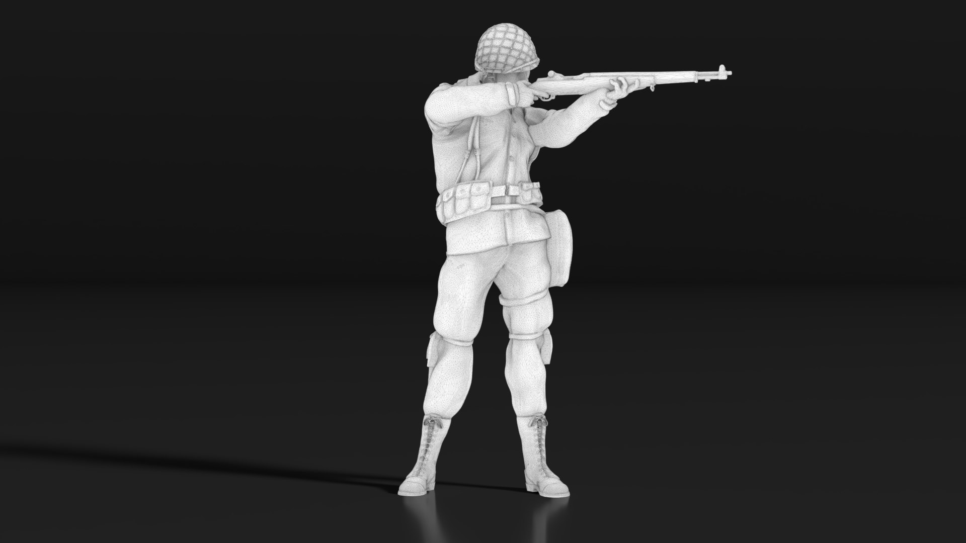 3D WWII Soldier Set 11 Model - TurboSquid 2148920