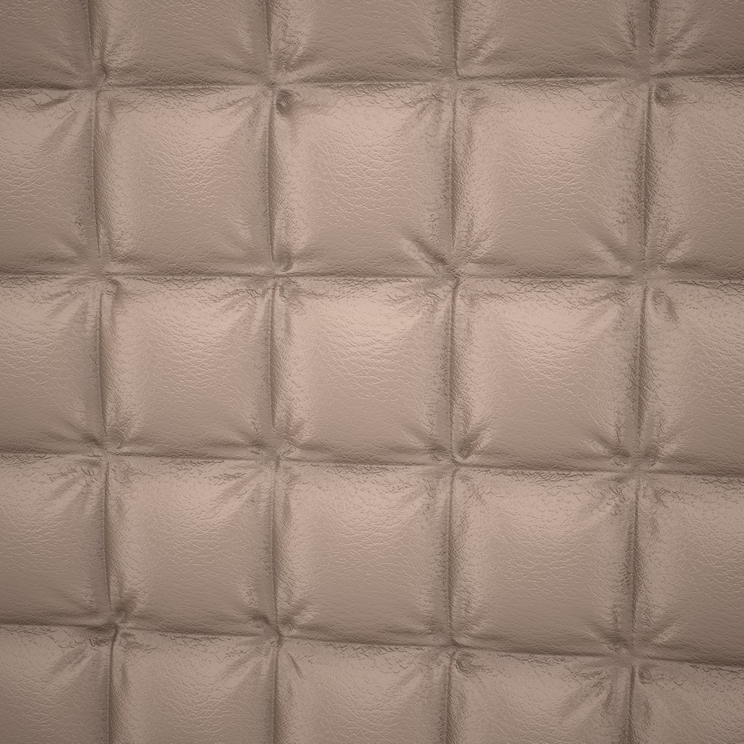 3d Capitone Wall Panel Model