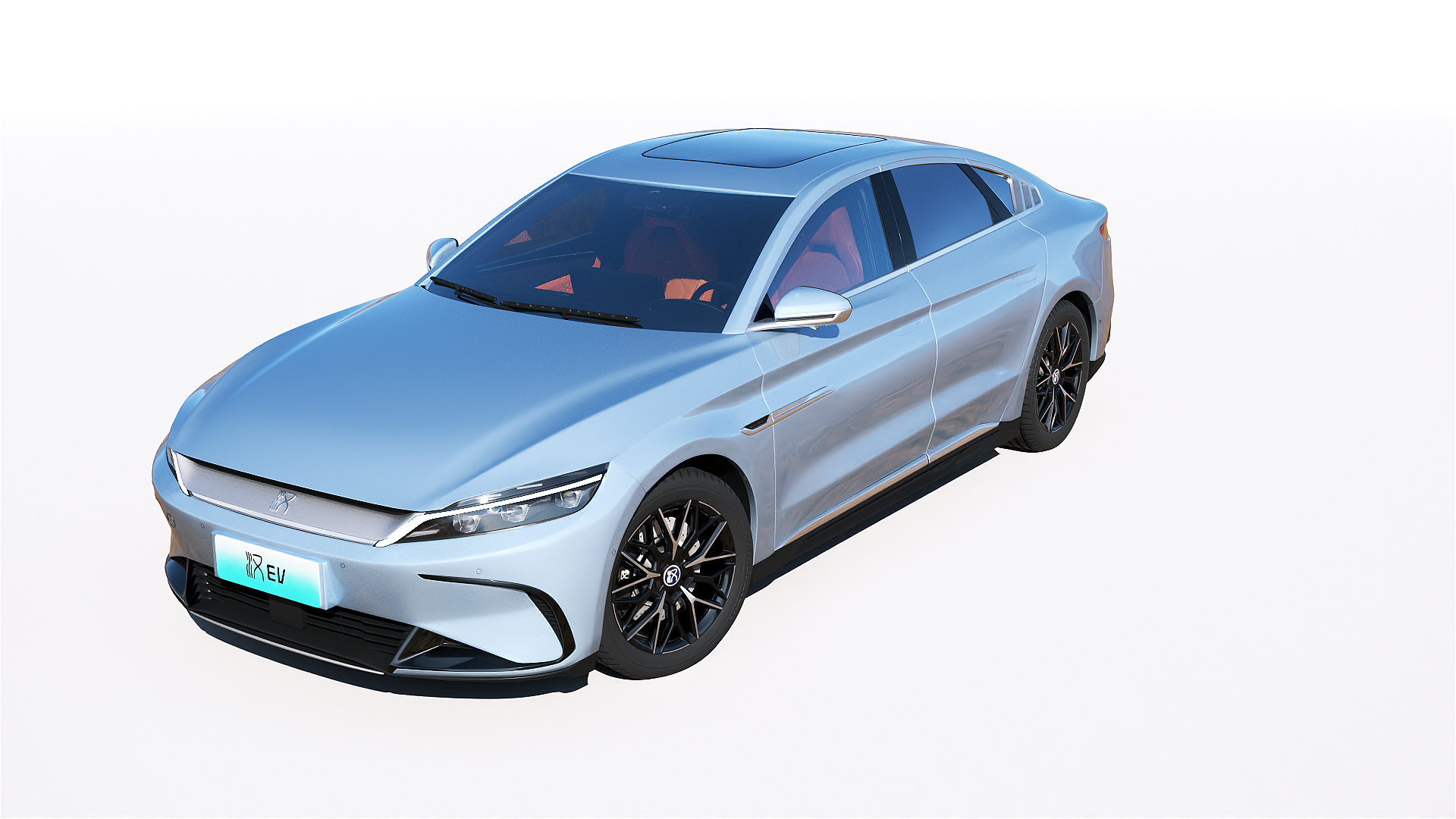 BYD HAN EV 2023 3D model - TurboSquid 2053346