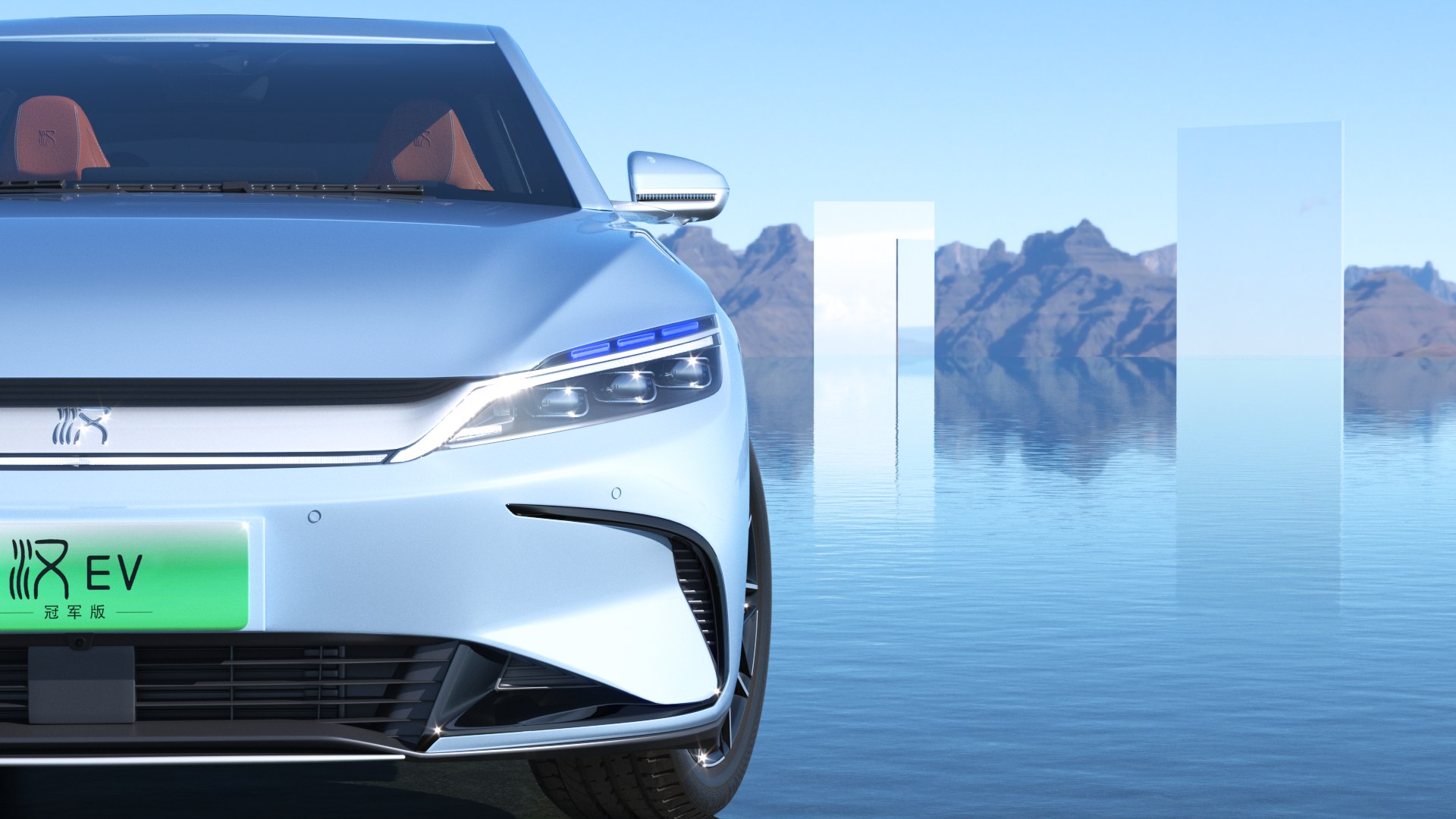 BYD HAN EV 2023 3D Model - TurboSquid 2053346