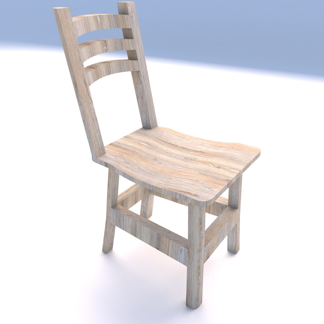 Old Chair 3D Model - TurboSquid 1974871