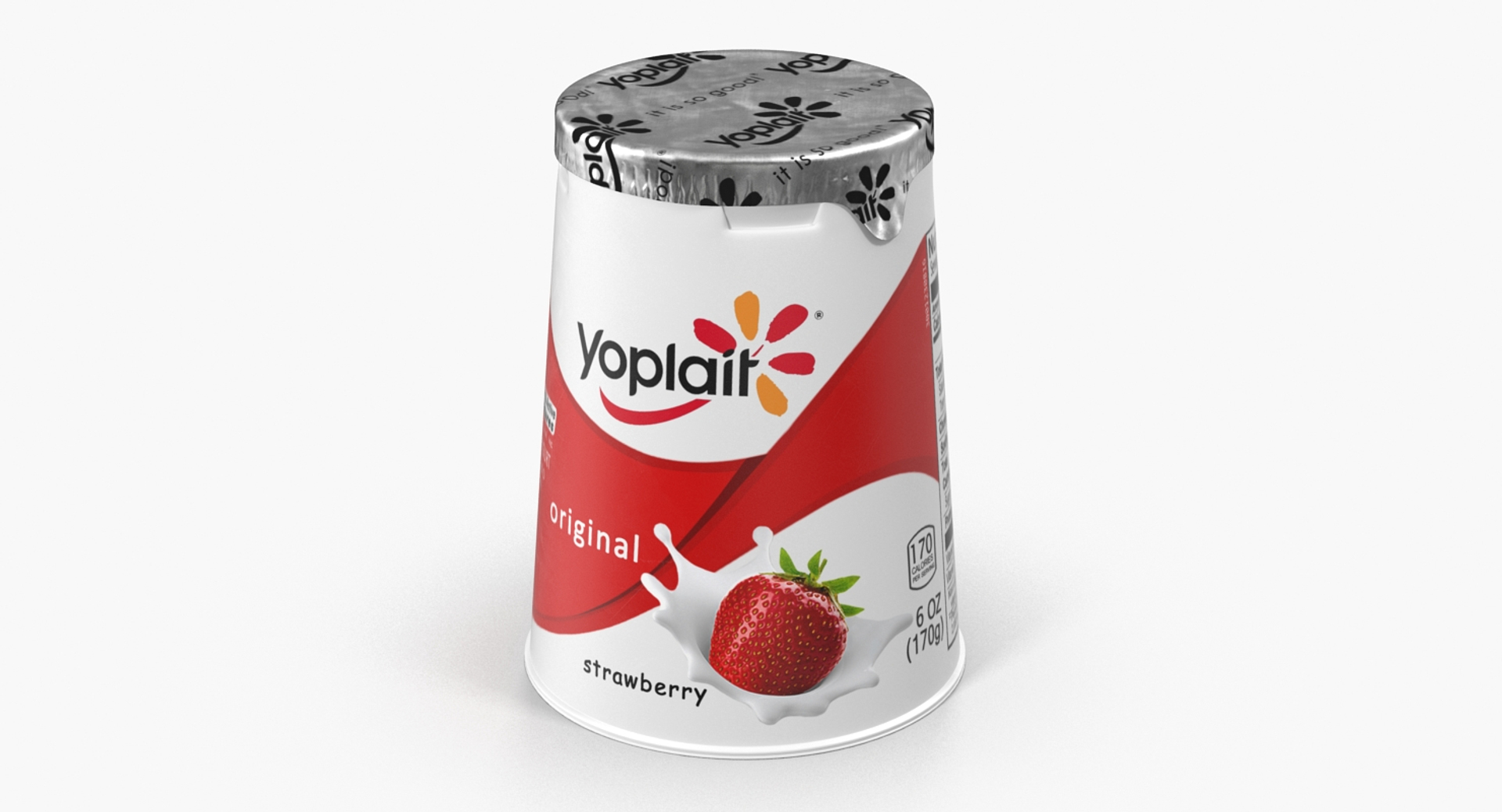 Yoplait Yogurt Container