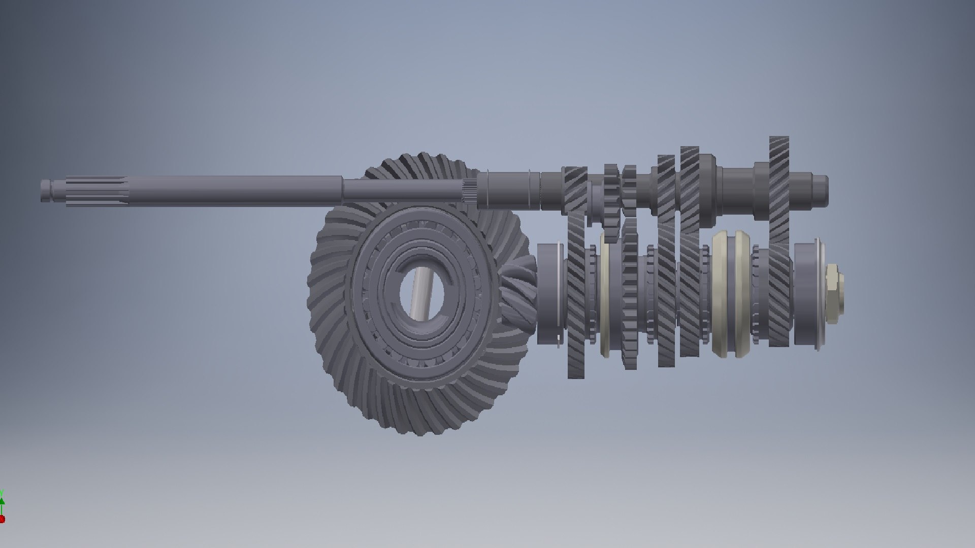 3D Model Heavy Vehicle Transmission - TurboSquid 2204517