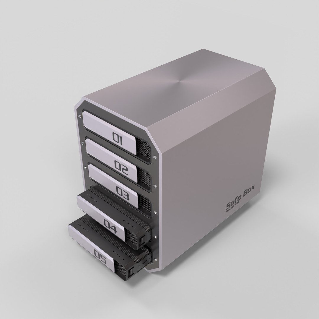 Safe Box 3D Model - TurboSquid 2189312