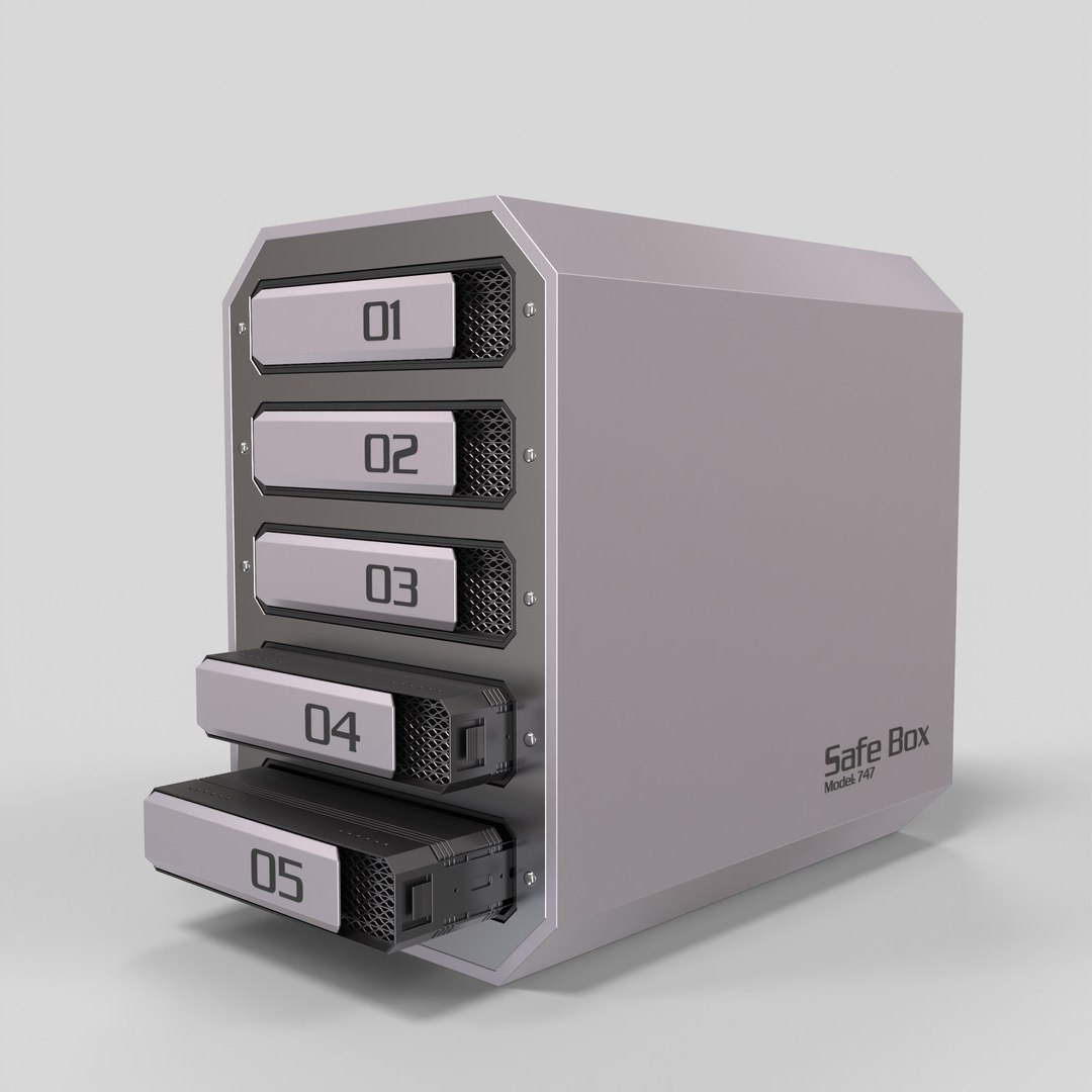 Safe Box 3D Model - TurboSquid 2189312