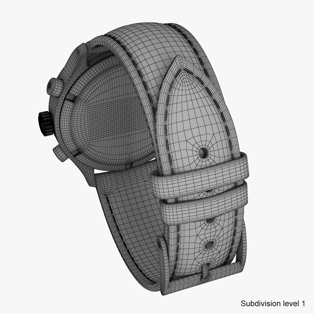 3D Classic Watch 3 - TurboSquid 1342870