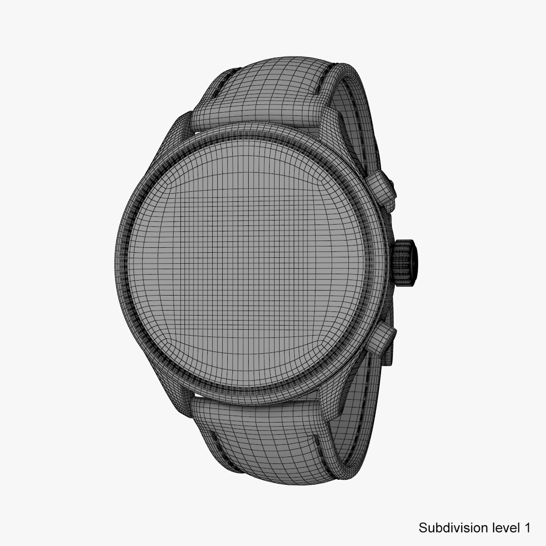 3D Classic Watch 3 - TurboSquid 1342870