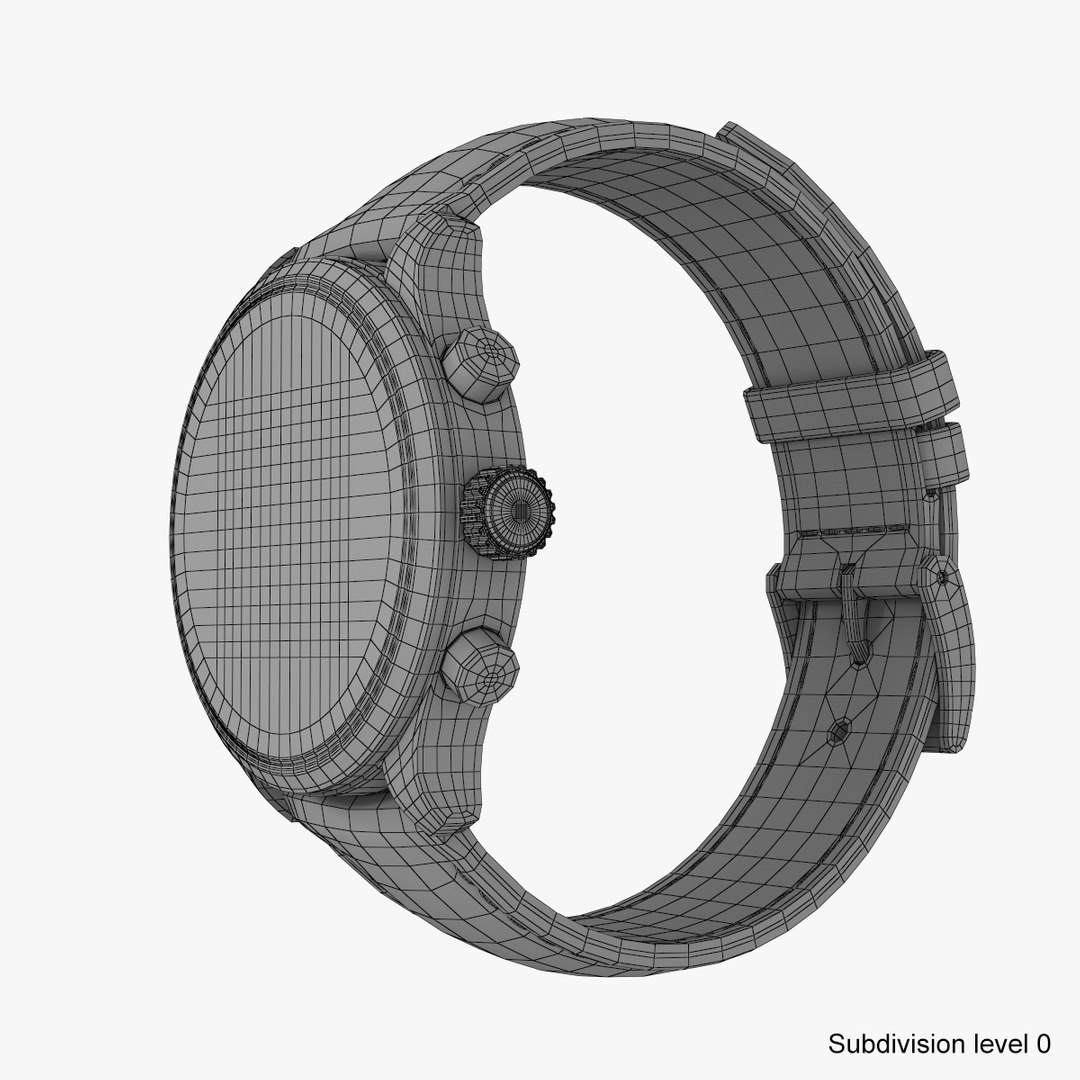 3D Classic Watch 3 - TurboSquid 1342870