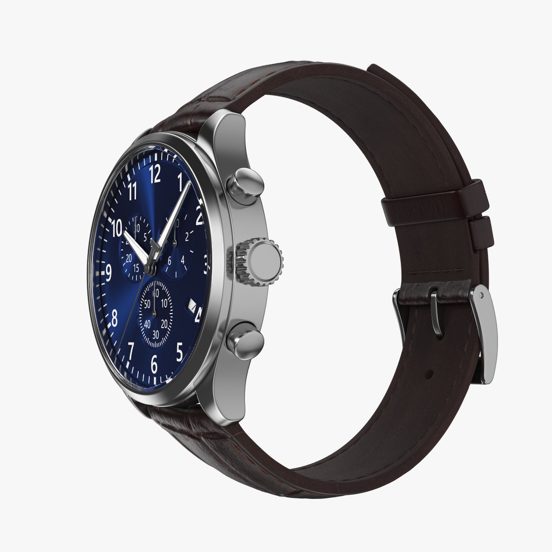 3D Classic Watch 3 - TurboSquid 1342870