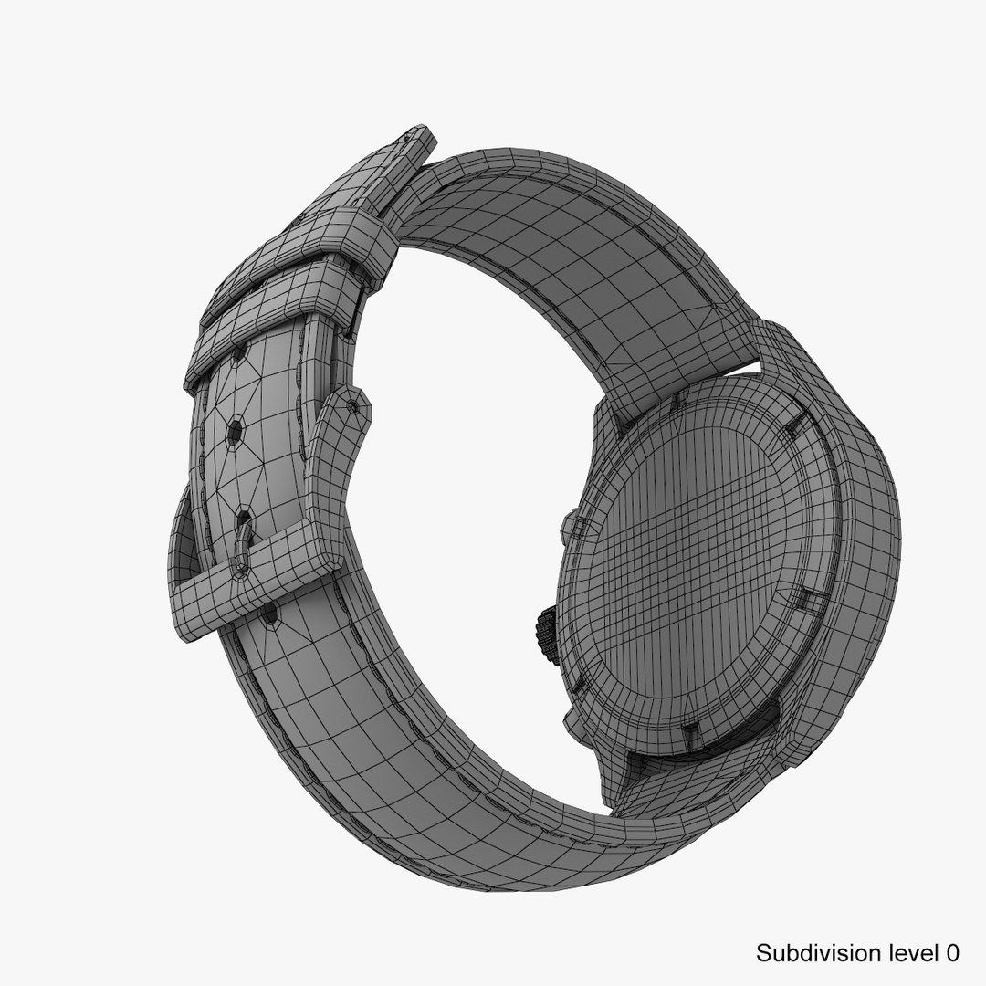 3D Classic Watch 3 - TurboSquid 1342870