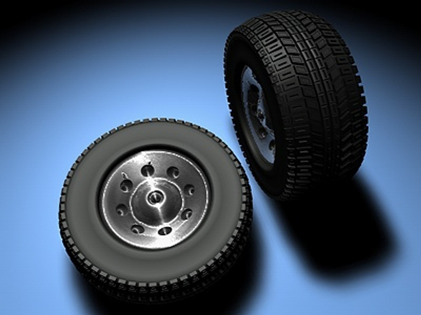 Free C4d Mode Car Tyre