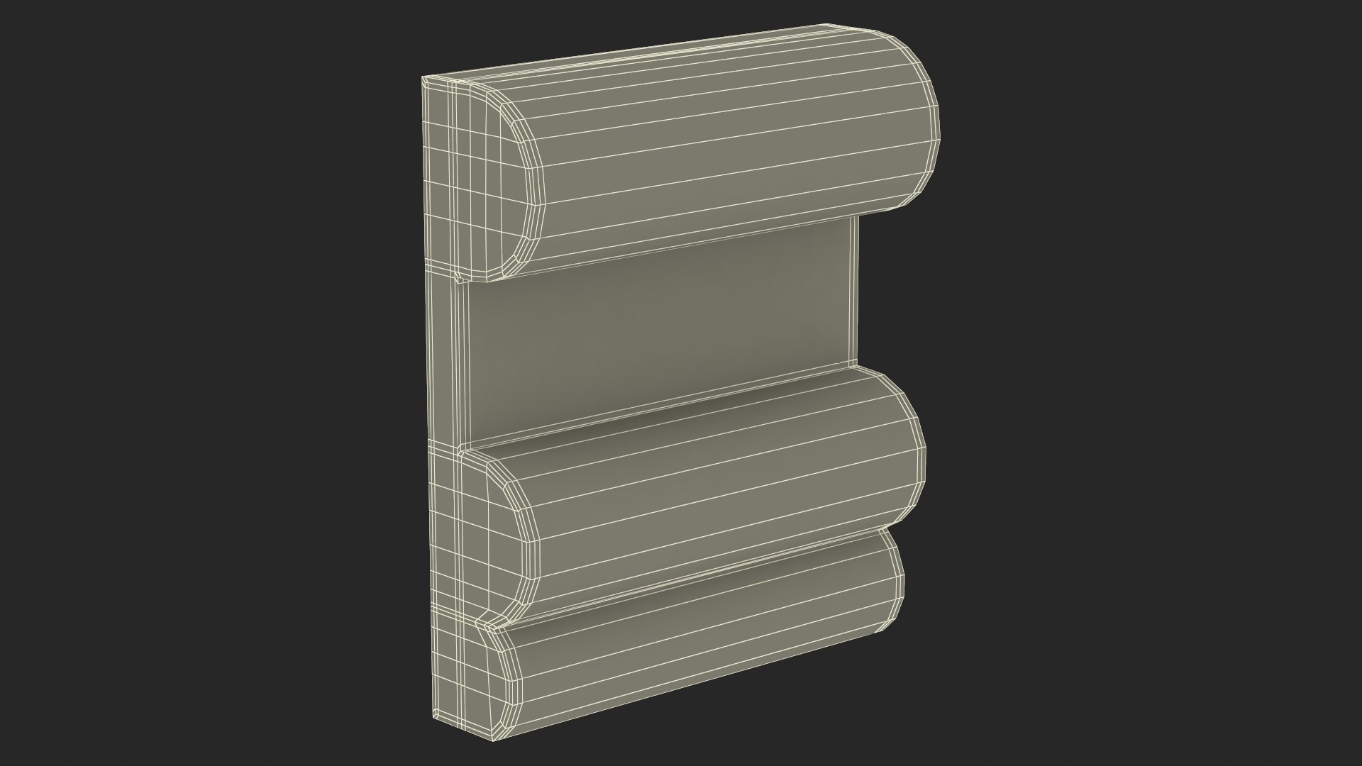 Architectural Molding Gypsum Type 16 3D Model - TurboSquid 2268610