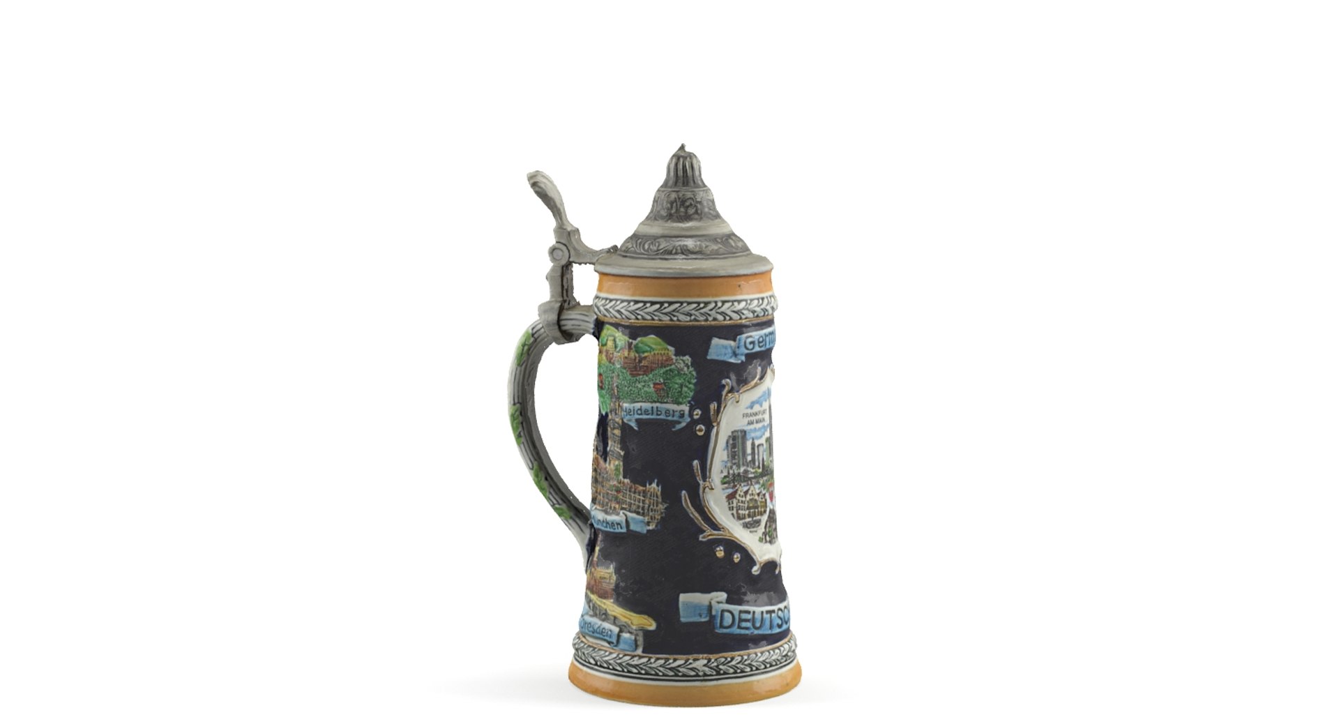 3ds Realistic Beer Pint
