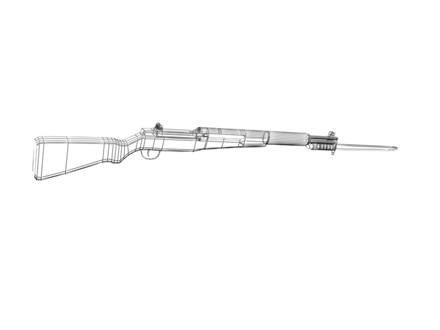 m1 garand 3d model