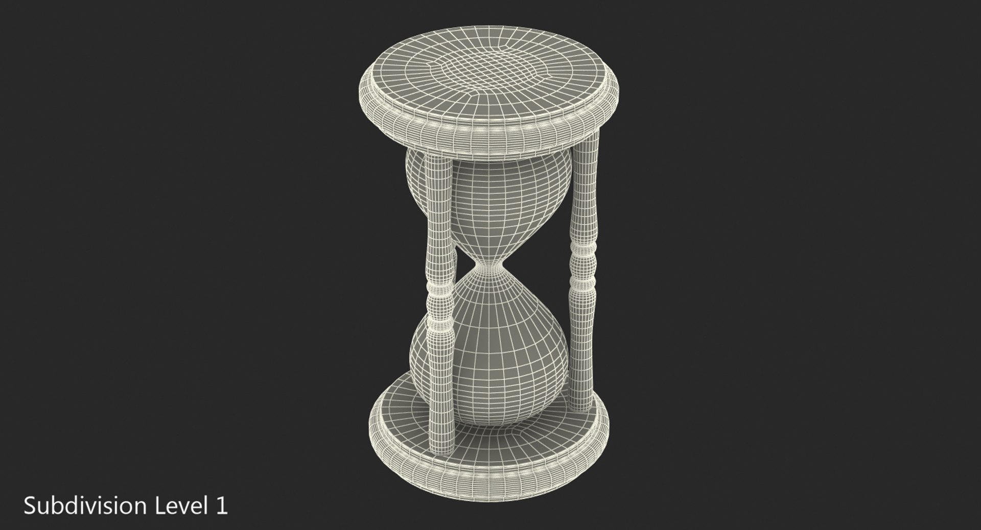 Wood Hourglass Timer Time 3D Model - TurboSquid 1297427