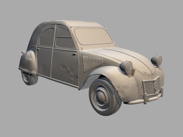 2CV 3D Models for Download | TurboSquid