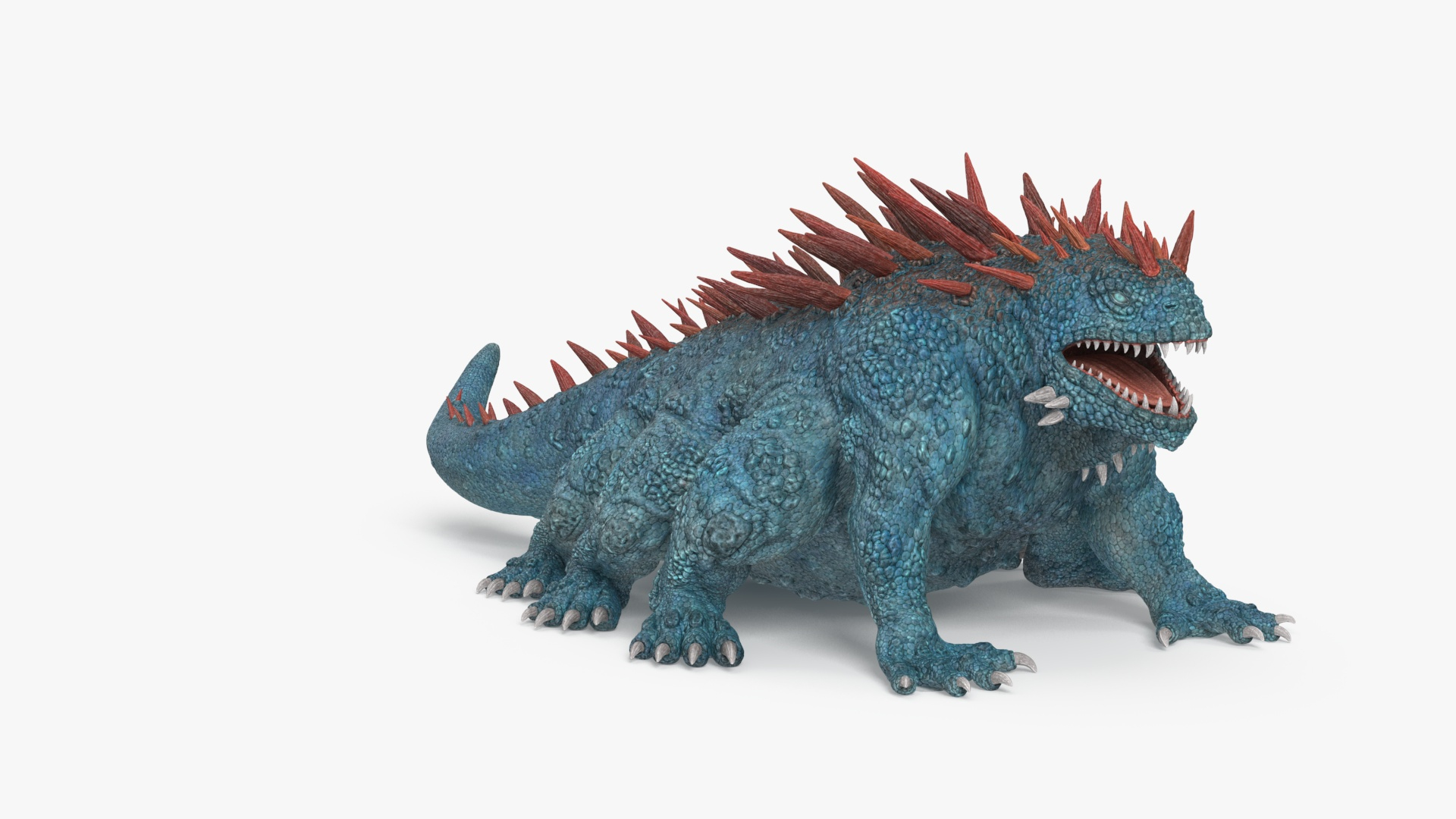 3D Basilisk In Attack Pose - TurboSquid 2225240