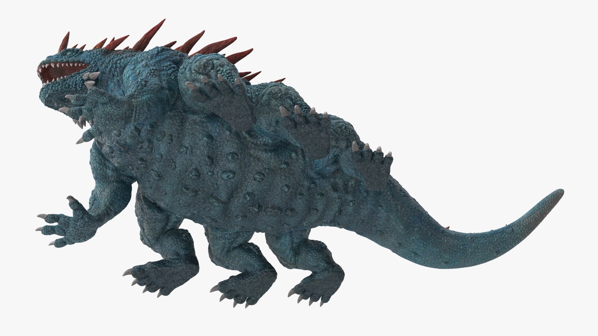 3D Basilisk In Attack Pose - TurboSquid 2225240