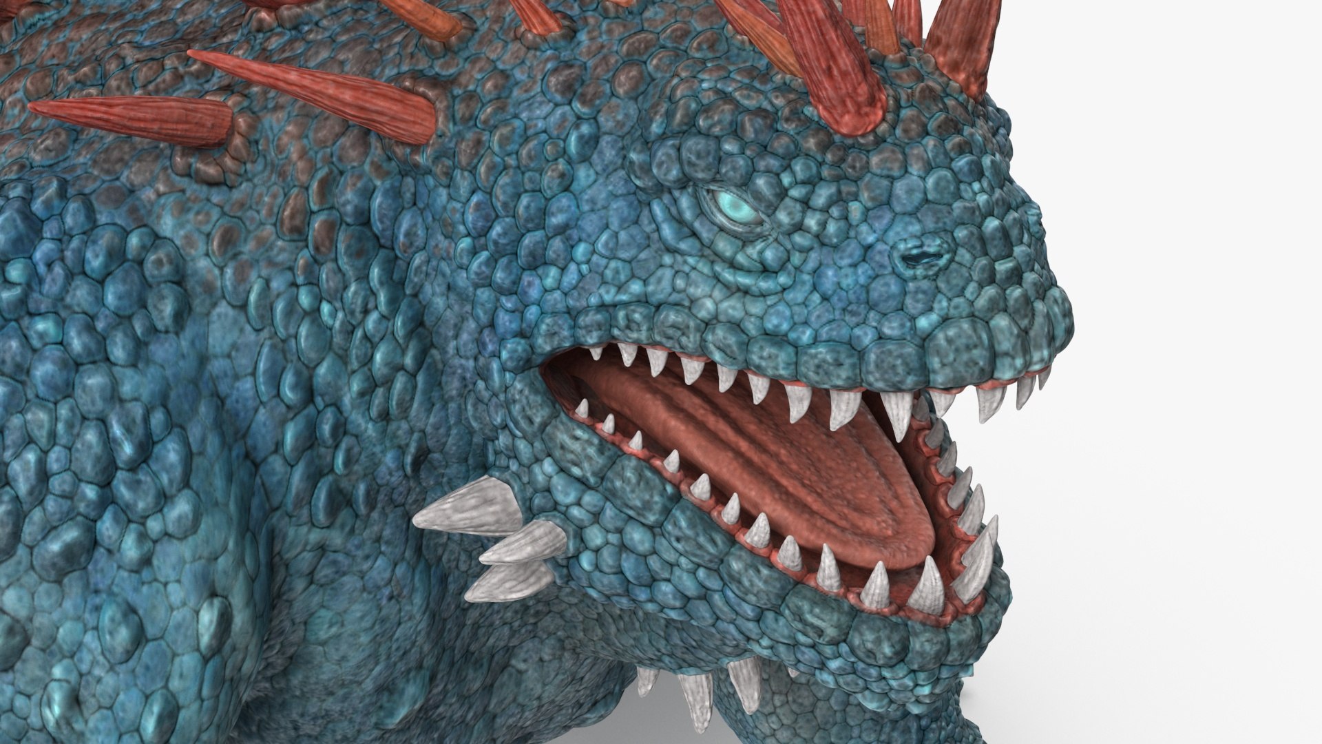 3D Basilisk In Attack Pose - TurboSquid 2225240