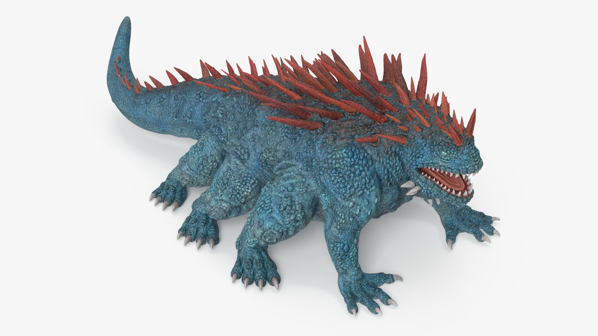 3D Basilisk In Attack Pose - TurboSquid 2225240