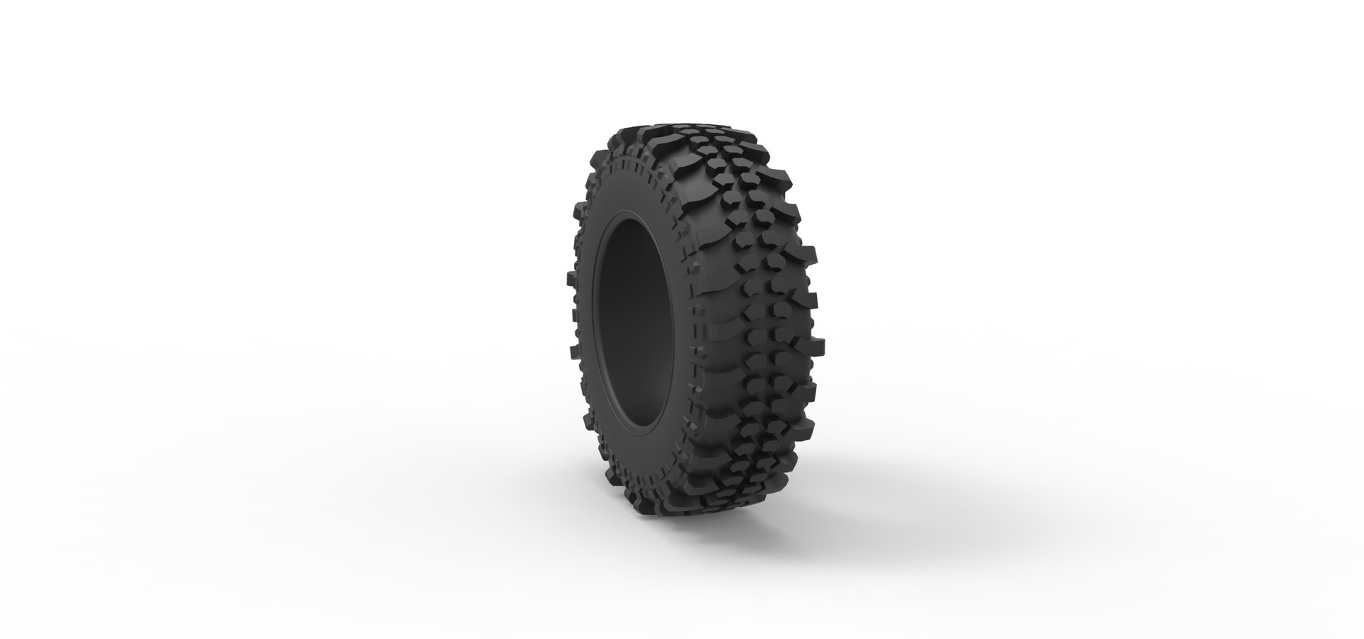 3D Diecast Offroad Tire 80 Scale 1 To 25 Model - TurboSquid 2091170
