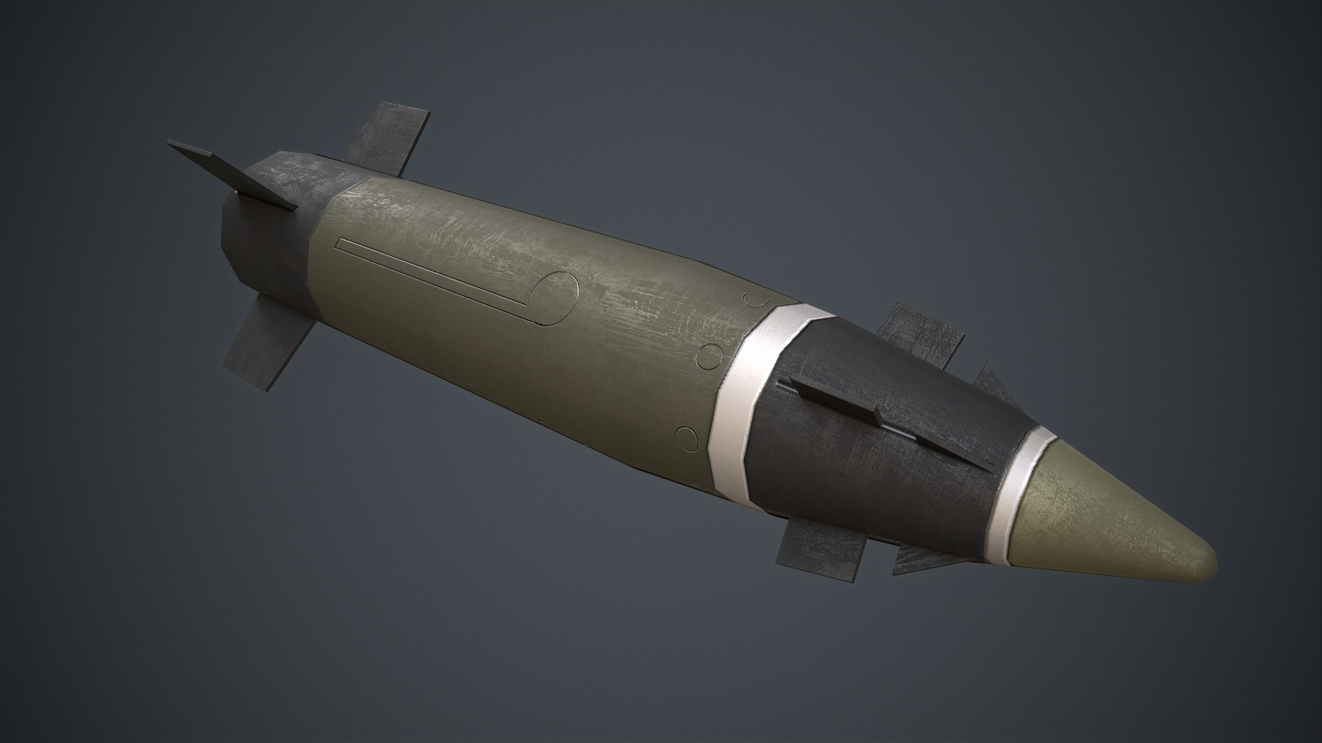 Katana Shell 155mm 3D - TurboSquid 1936733