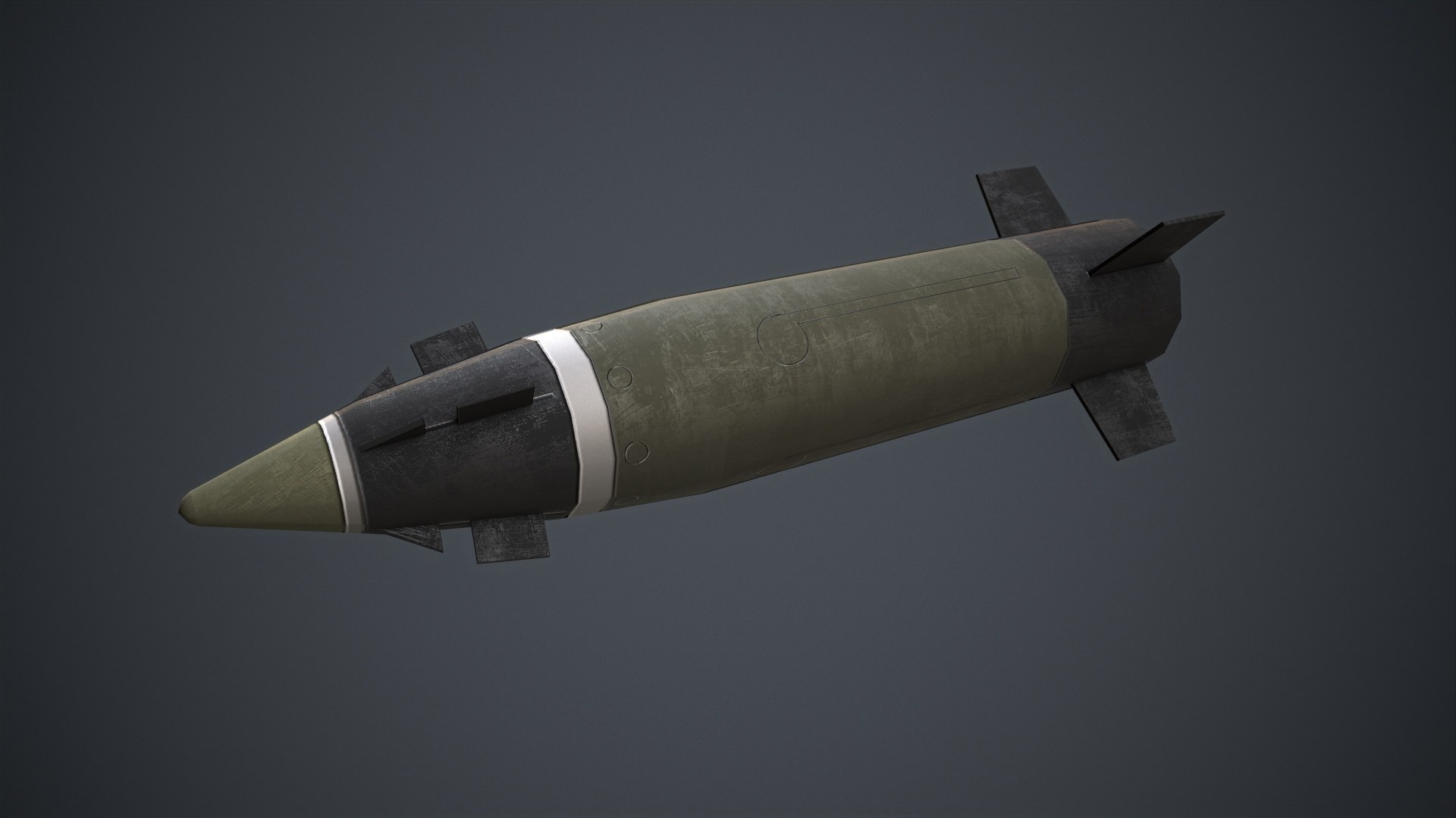 Katana Shell 155mm 3D - TurboSquid 1936733