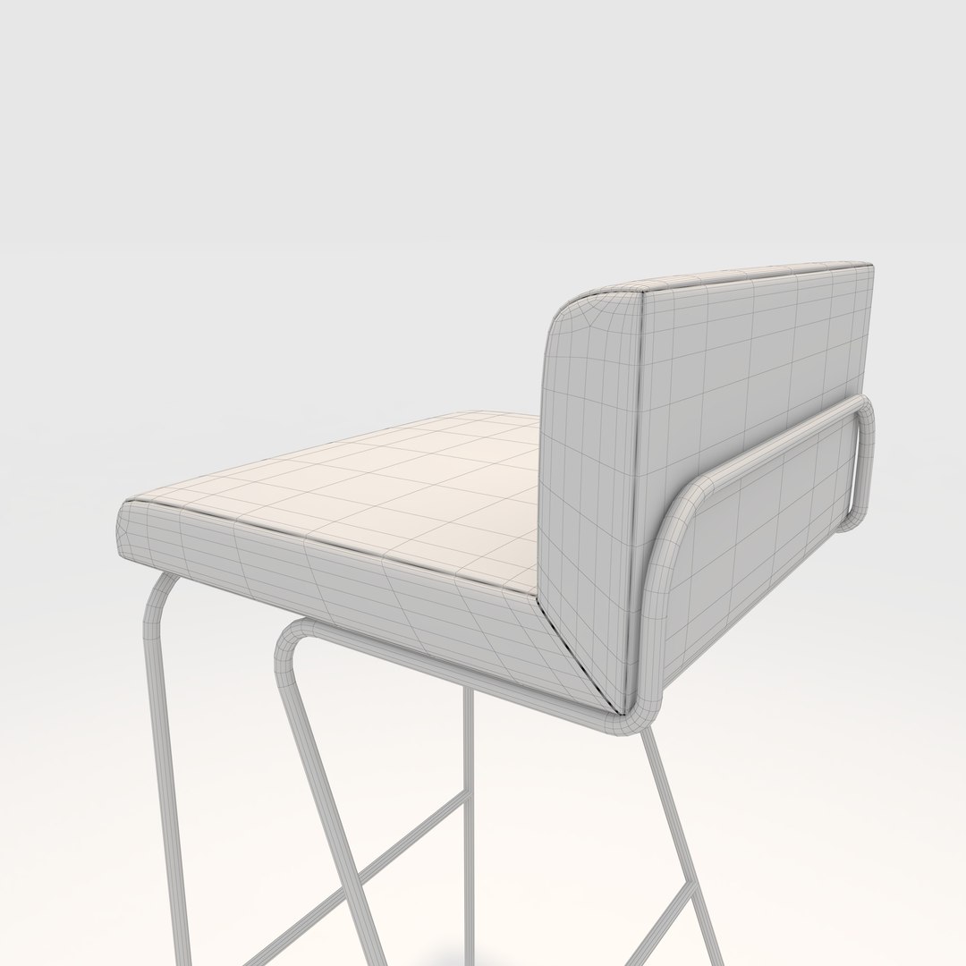 Bar Stool 39 3D Model - TurboSquid 2323238