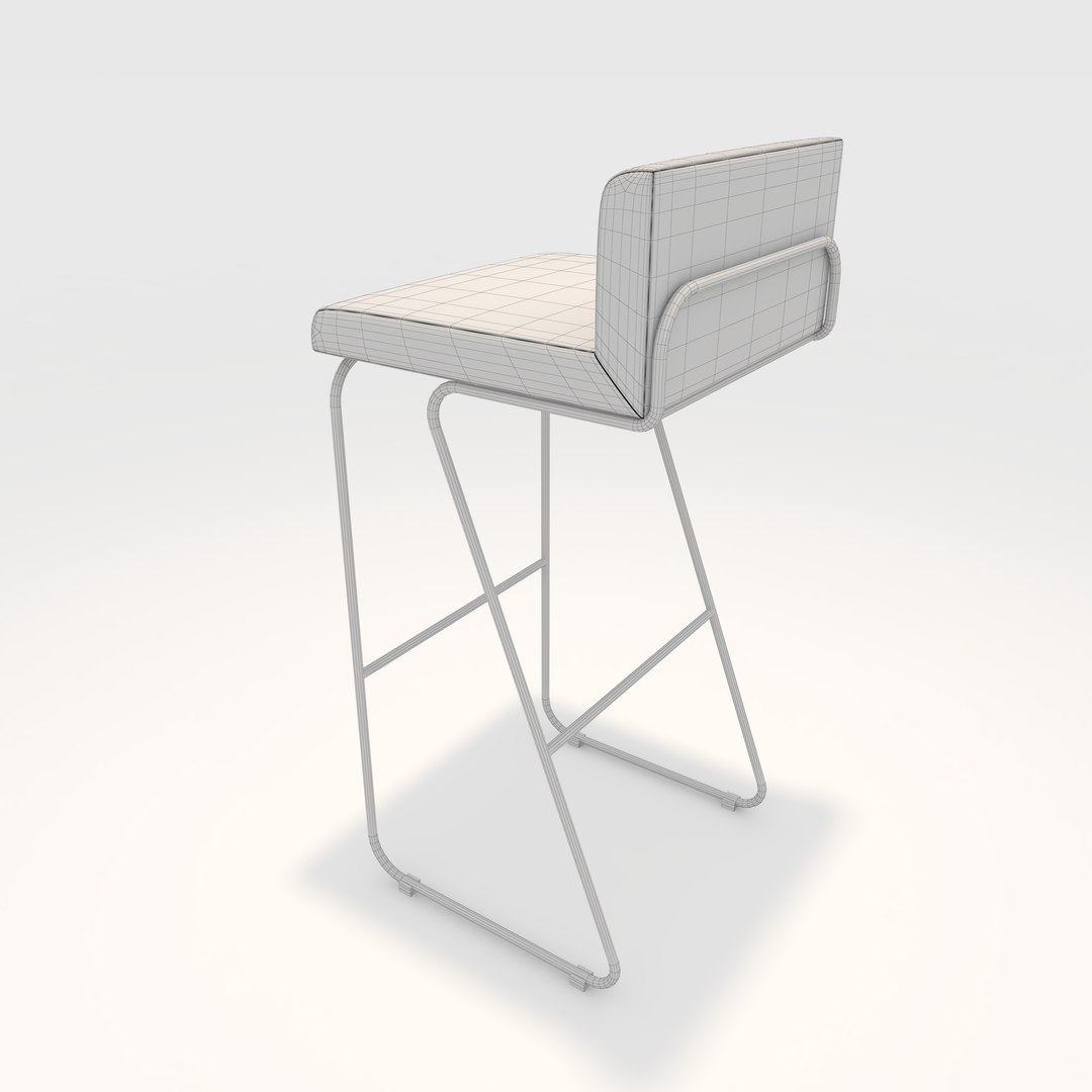 Bar Stool 39 3D Model - TurboSquid 2323238