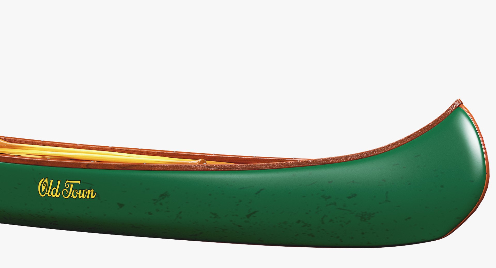 Classic Old Canoe Model - TurboSquid 1316255