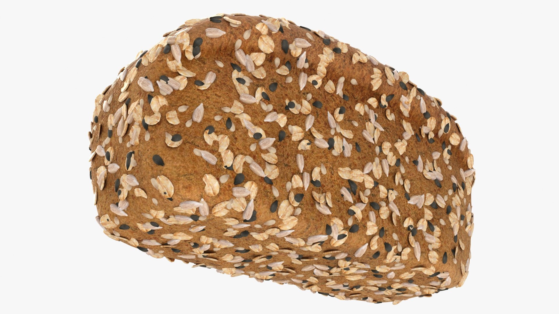 Realistic Multigrain Bread 3D Model - TurboSquid 1449713