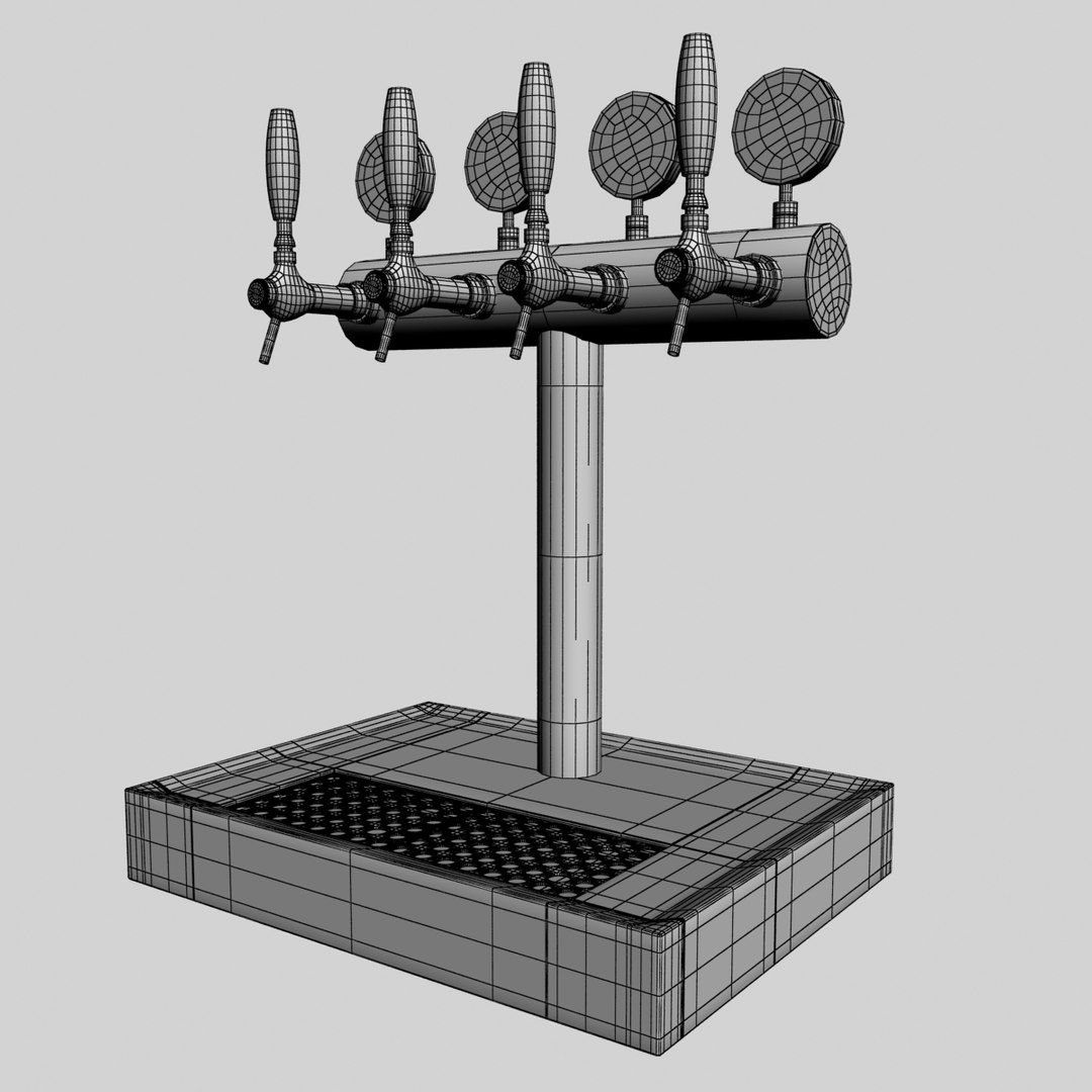 Beer Tap 3d Max