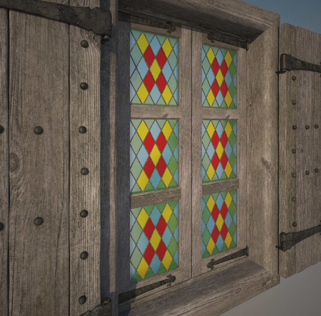 3D Model Medieval Window - TurboSquid 1641858