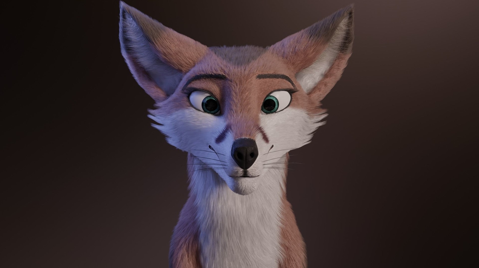 Lilly The Fox 3D model - TurboSquid 1757562