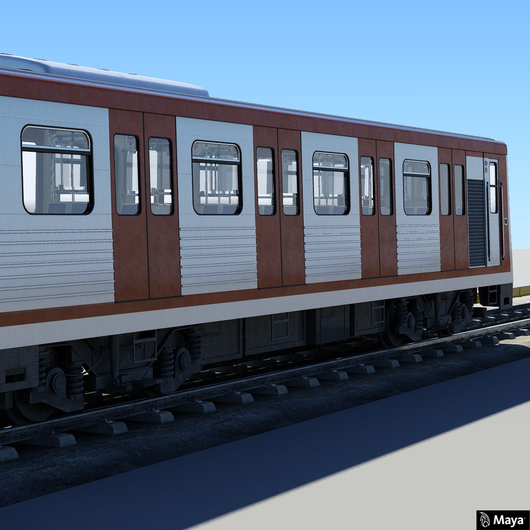 Train Wagon - 3d Obj