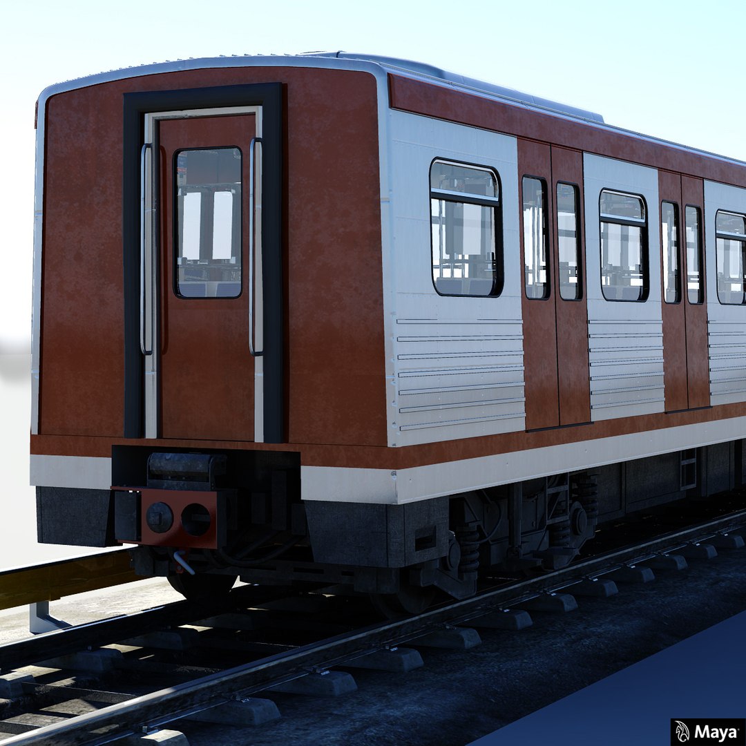 Train Wagon - 3d Obj