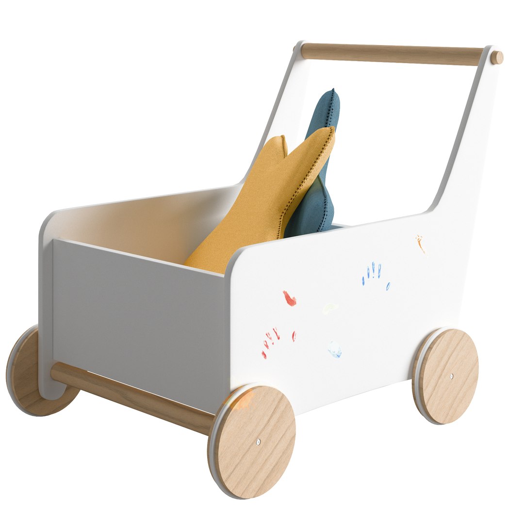 3D Baby Trolley - TurboSquid 1946145