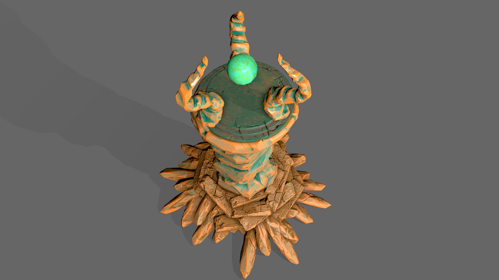 3D Stylized Low-Poly Fantasy Tower - TurboSquid 1918374