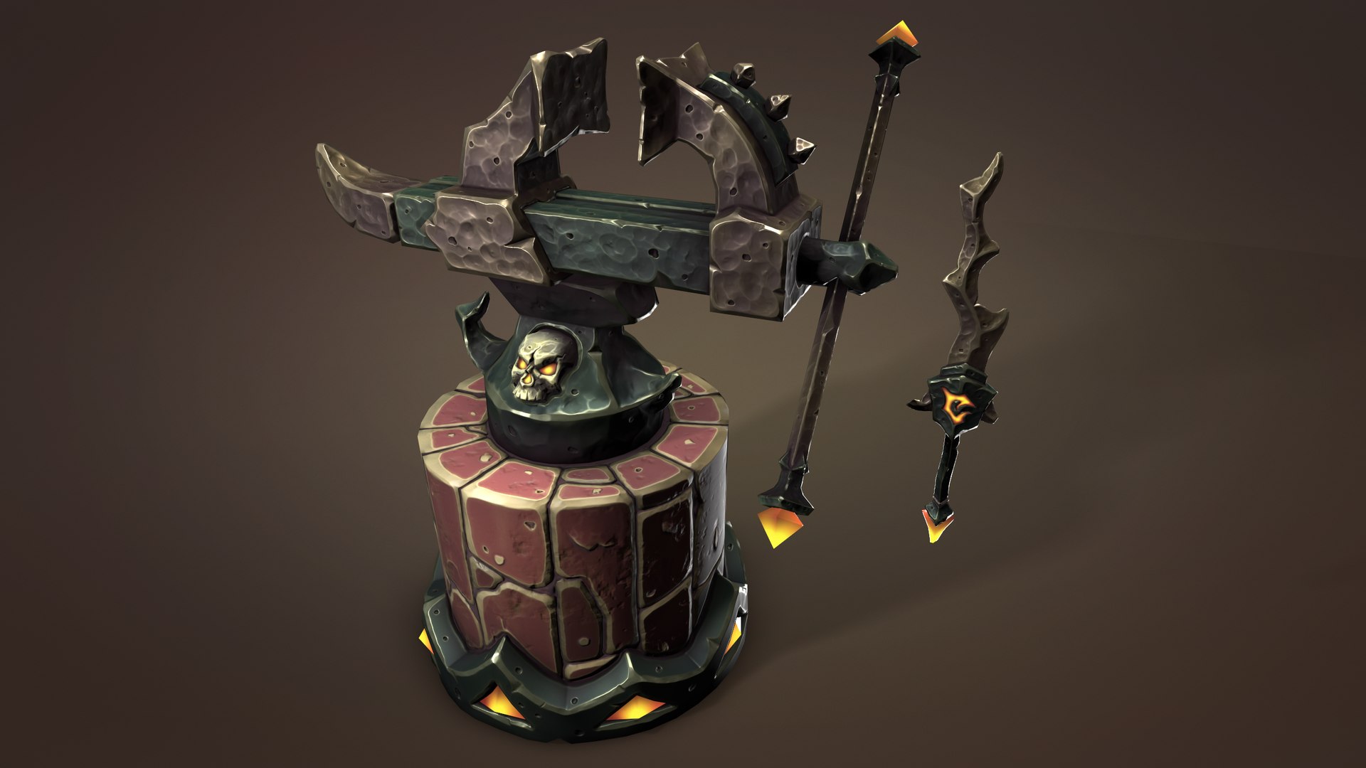 Undead Forge Collection 3D Model - TurboSquid 2073699