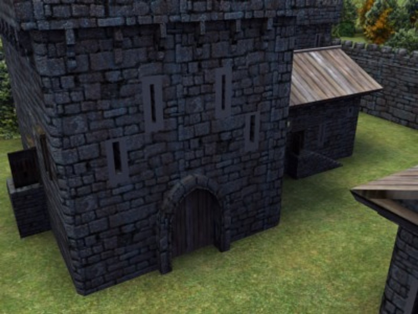 Castle Forts Fantasy 3d Model
