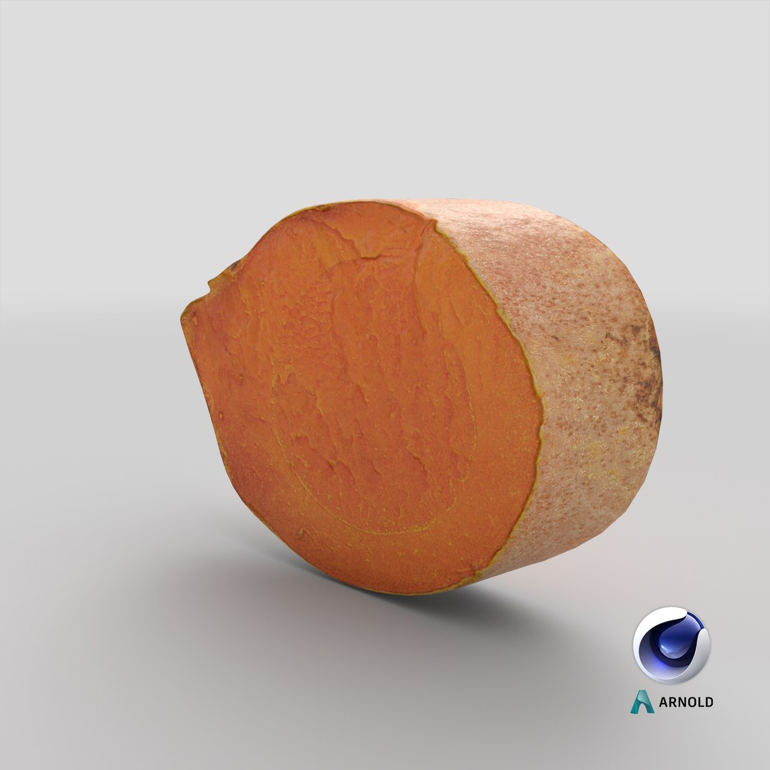 Turmeric Slice v2 3D model - TurboSquid 1863680