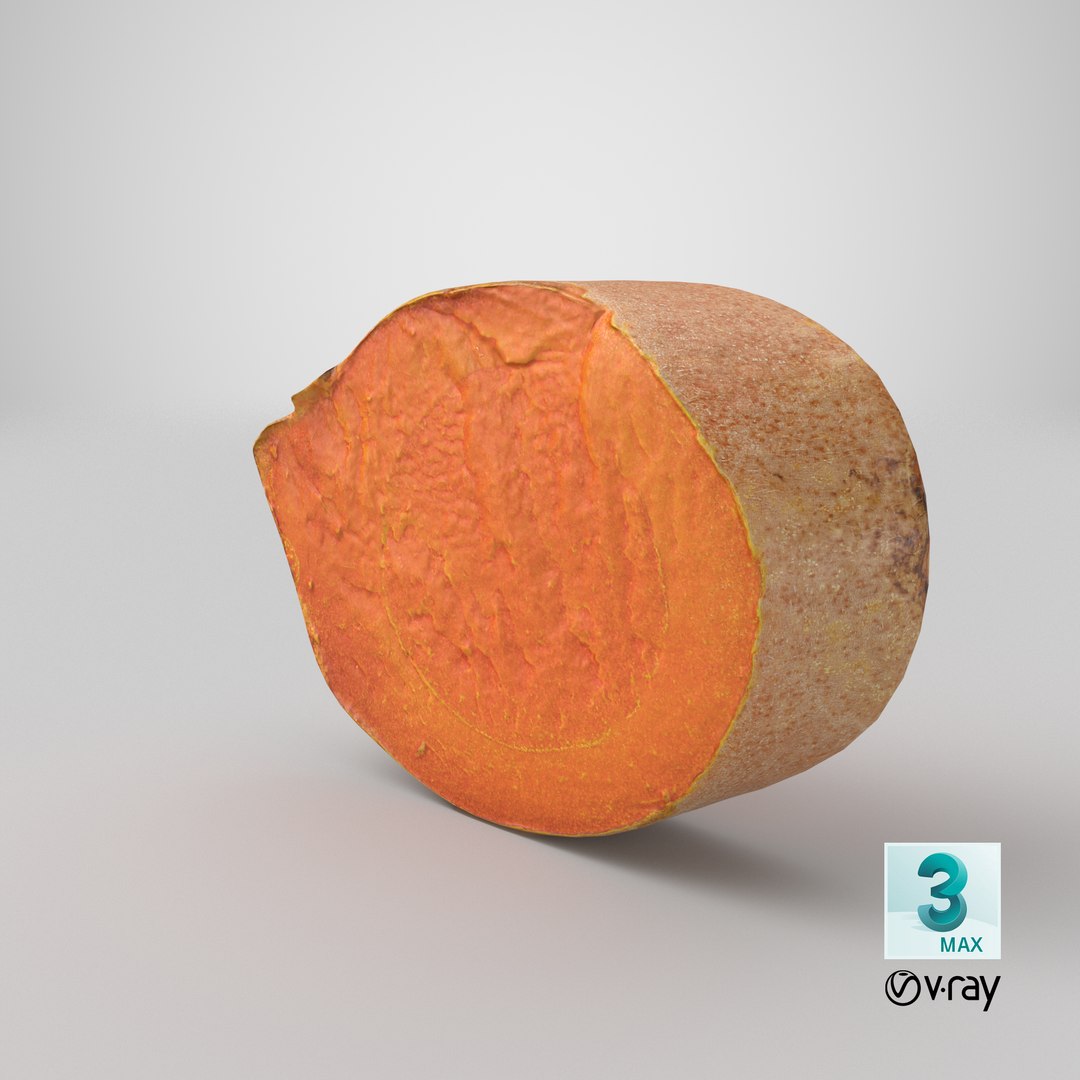 Turmeric Slice v2 3D model - TurboSquid 1863680