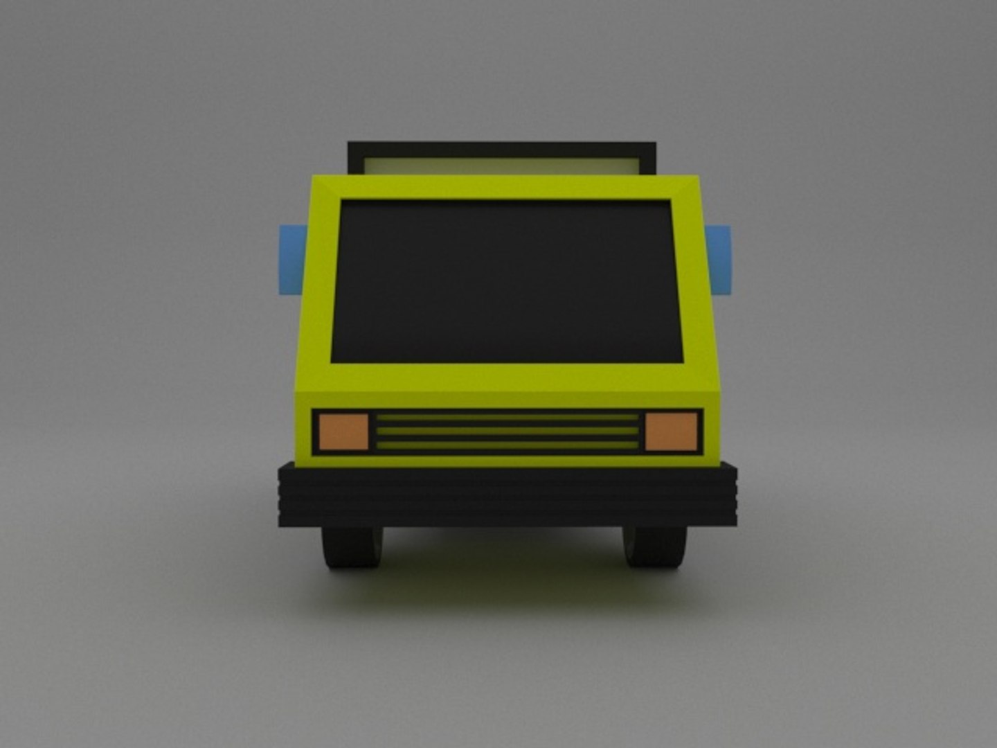 3D Low-poly Truck - TurboSquid 1638151